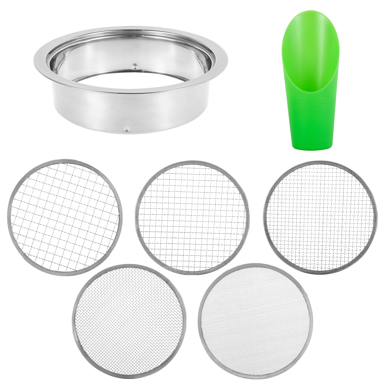 AEVXKHI Dirt Sifter Set for Gardening Bonsai, Detachable Stainless ...