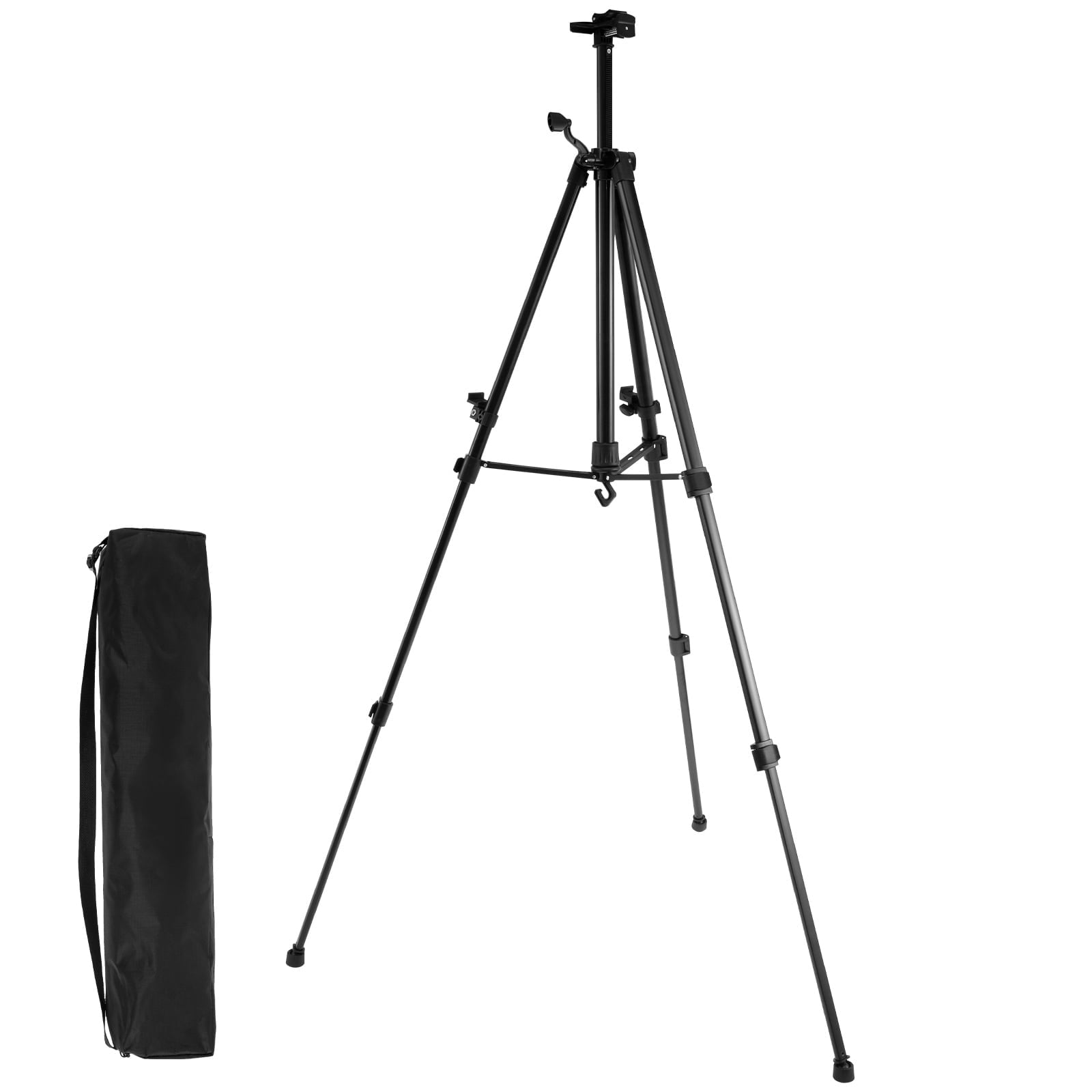 AEVXKHI Easels for Painting, Foldable Painting Easel, Height and Angle Adjustable Easel Stand ...