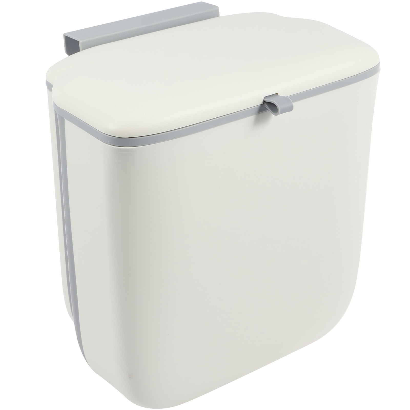 AEVXKHI Hanging Trash Can with Lid, Foldable Hanging Waste Bin, Hanging ...