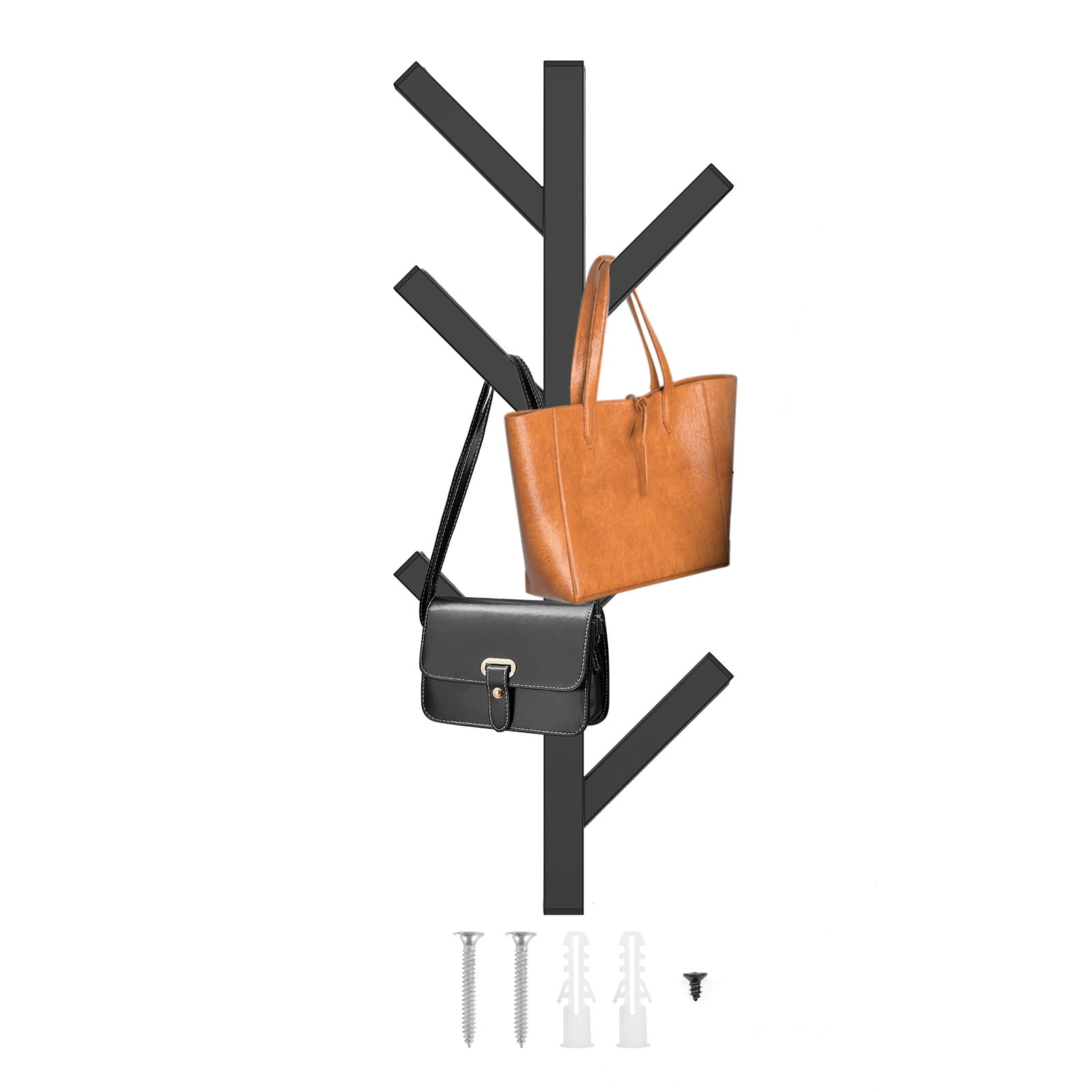 AEVXKHI Metal Vertical Hat Rack for Wall, Clothes Tree Stand, Clothes ...