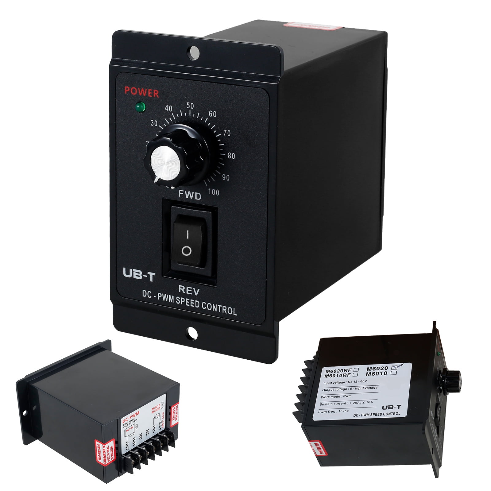 AEVXKHI Motor Speed Controller DC 12-60V Motor Speed Regulator PWM ...