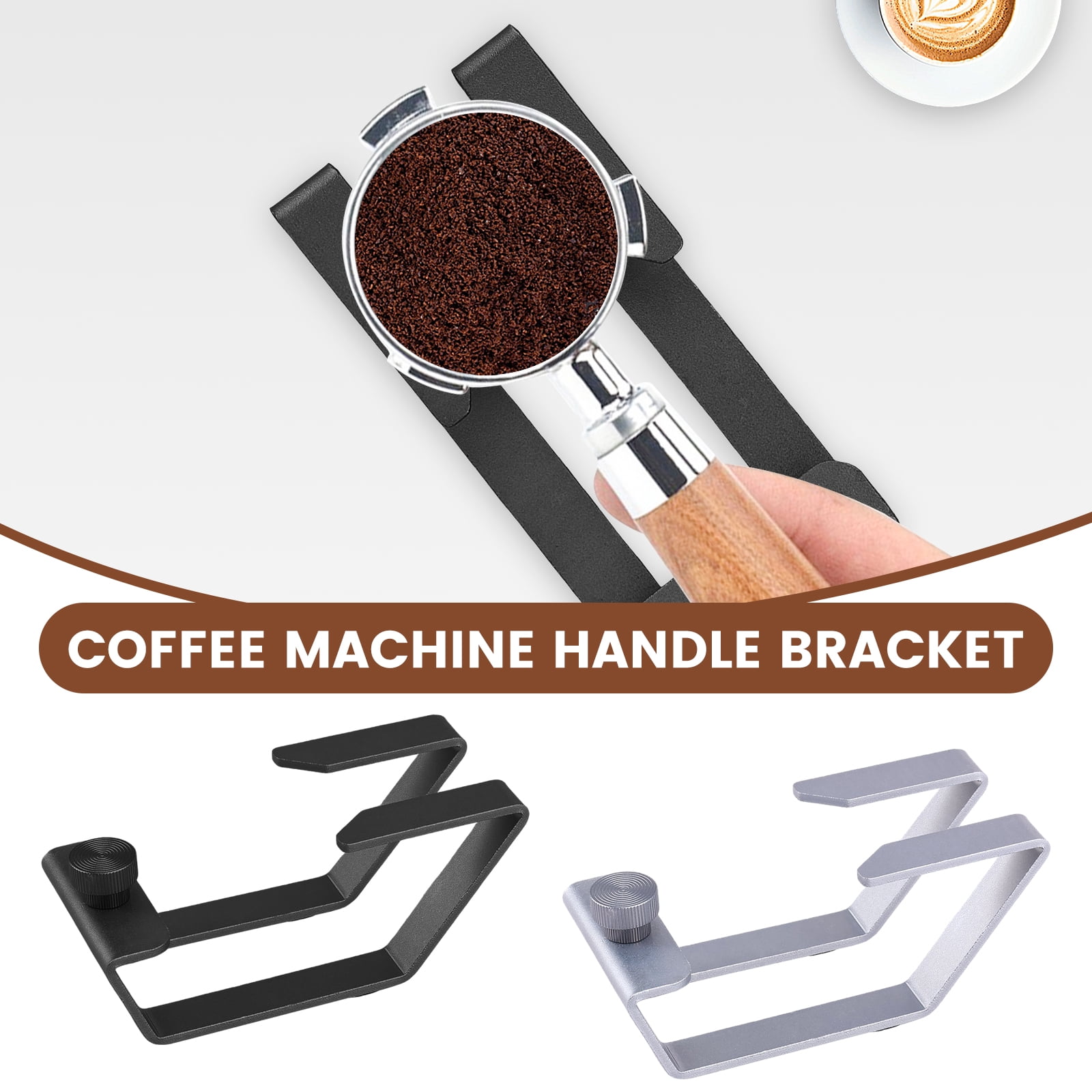 AEVXKHI Nonslip Coffee Filter Handle Holder, Universal Espresso Filter ...