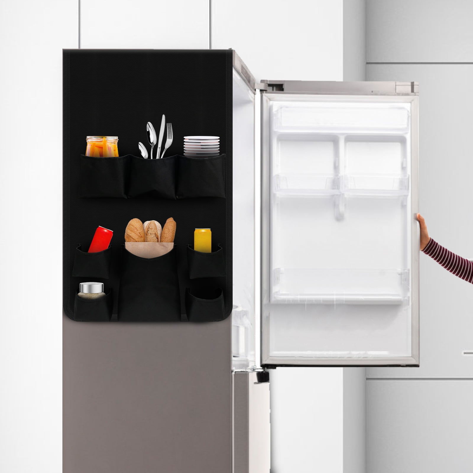 AEVXKHI Oxford Fabric Fridge Hanging Organizer, Waterproof Mini Fridge ...