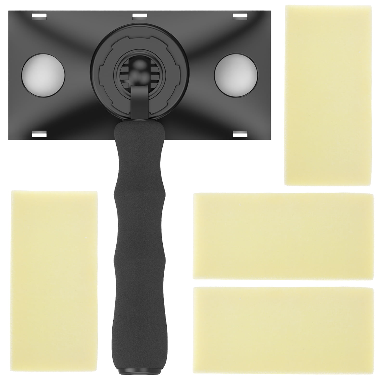 AEVXKHI Paint Edger Trimmer with 3 Replacement Pads Quick Paint Edger ...