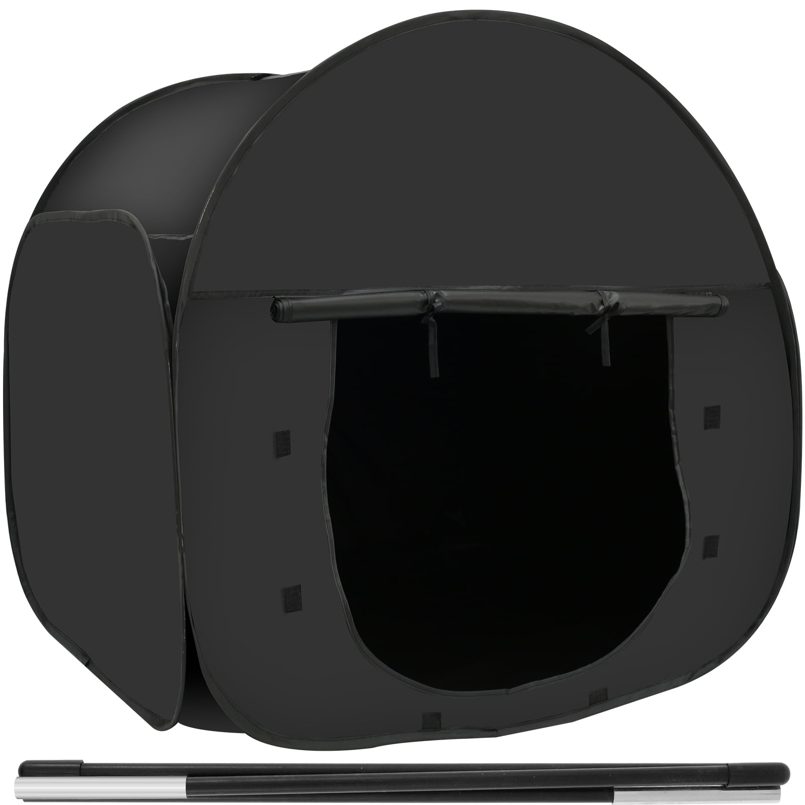 AEVXKHI Pop Up Blackout Calming Tent with 2 Windows, Easy to Set Up ...