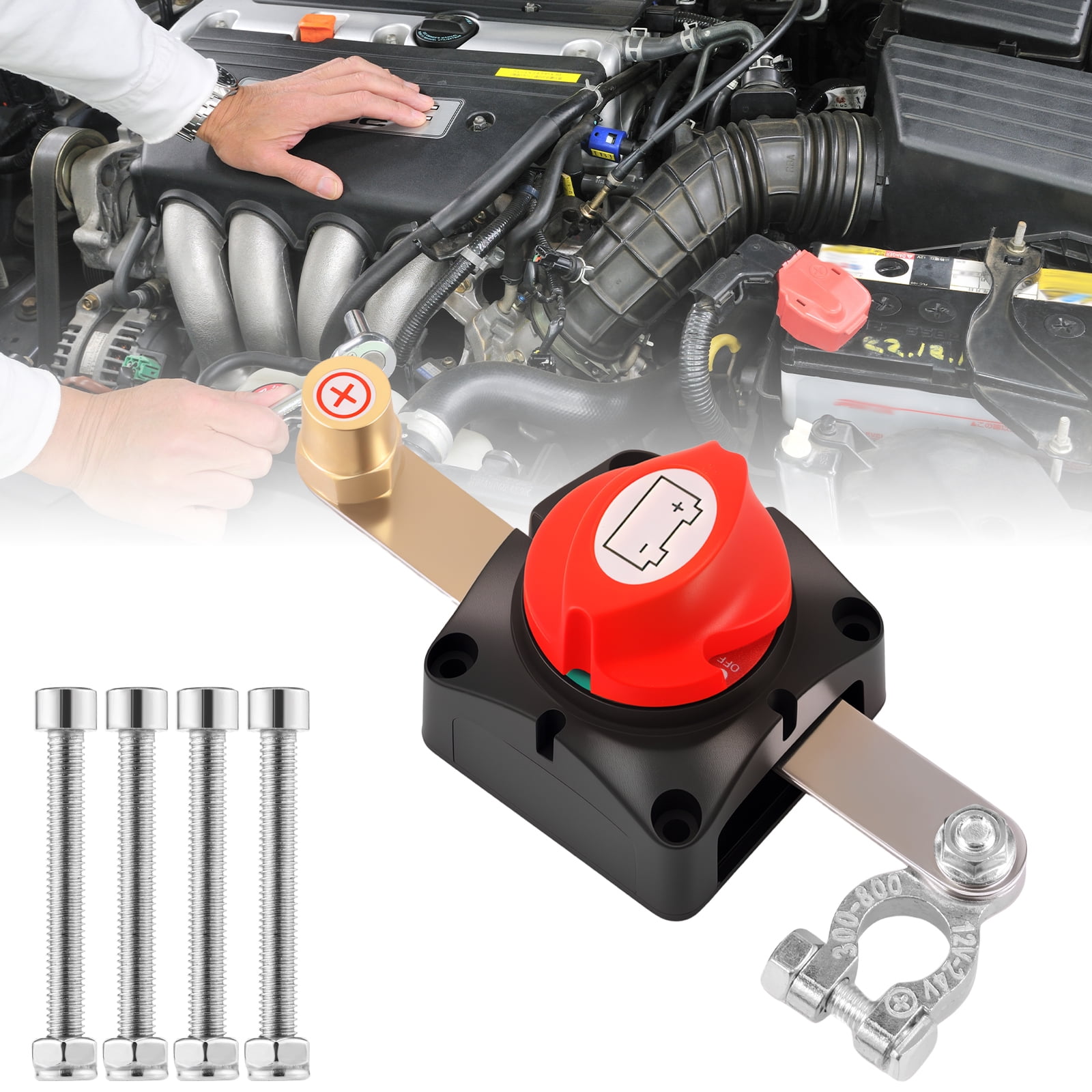 AEVXKHI Safe Battery Cut Off Switch, Reliable Battery Kill Switch ...