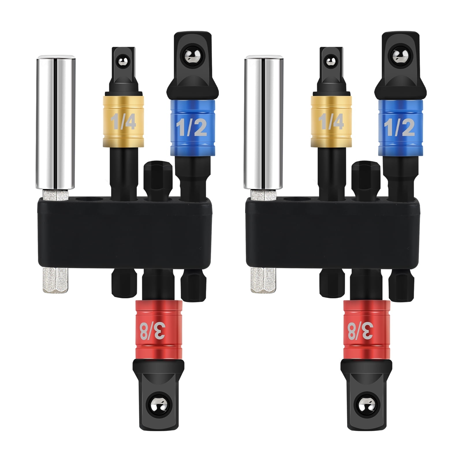 AEVXKHI Socket Adapter Set, Metal Impact Adapter Set, Efficient Drill ...