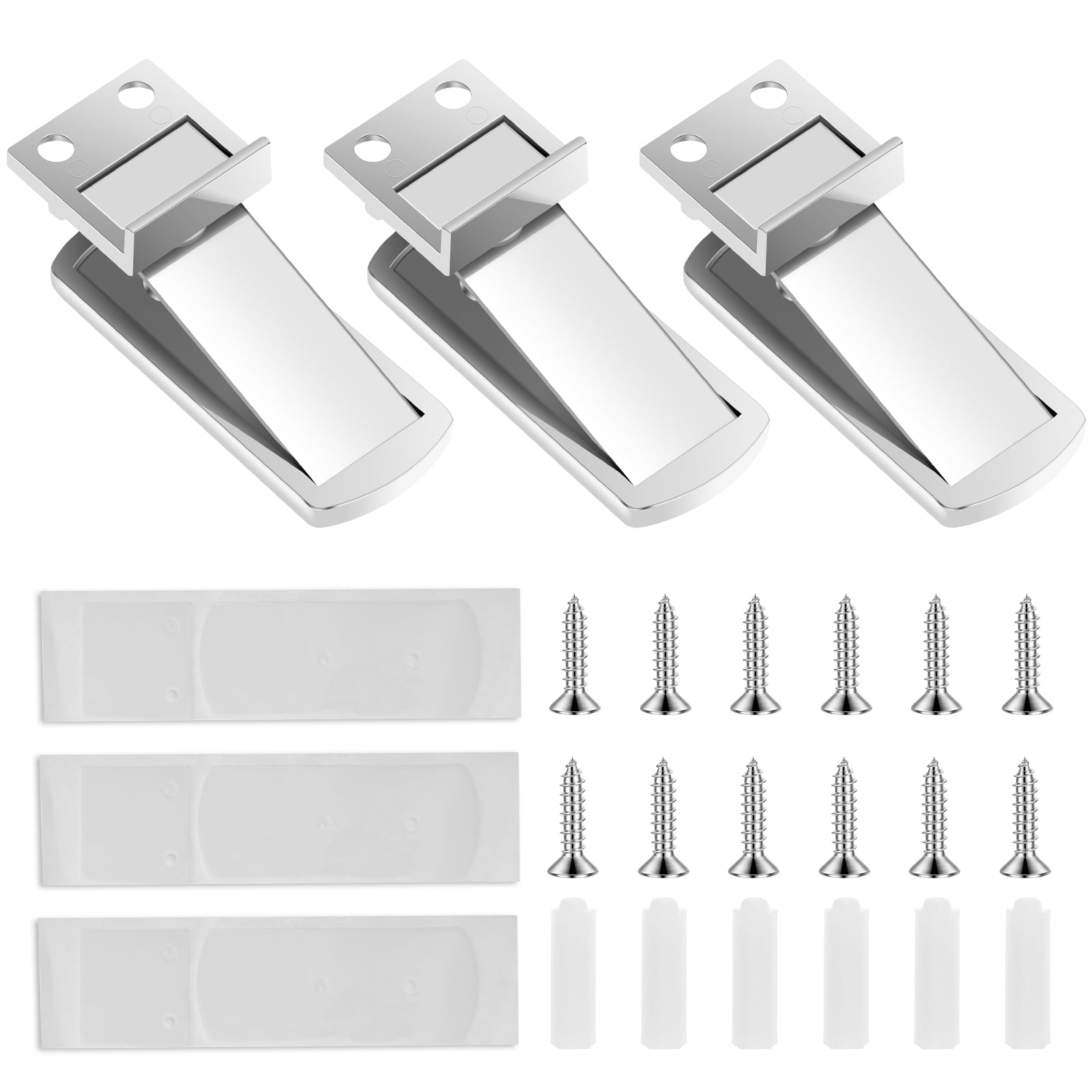 AEVXKHI Solid Versatile Door Stoppers, Magnetic Catch Kit, Smooth Floor ...