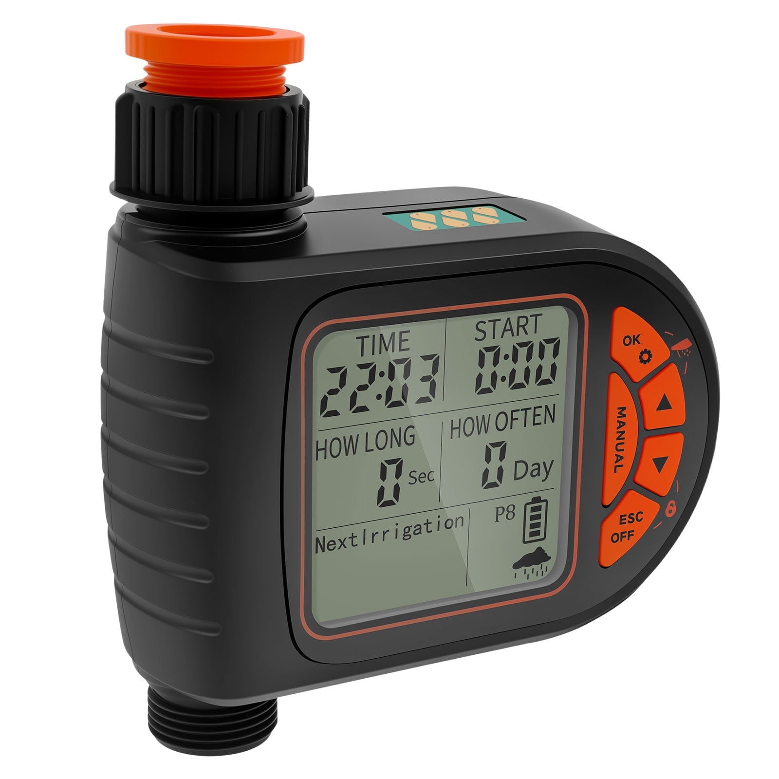 AEVXKHI Sprinkler Timer Programmable Water Timer with Rain Delay/Manual ...