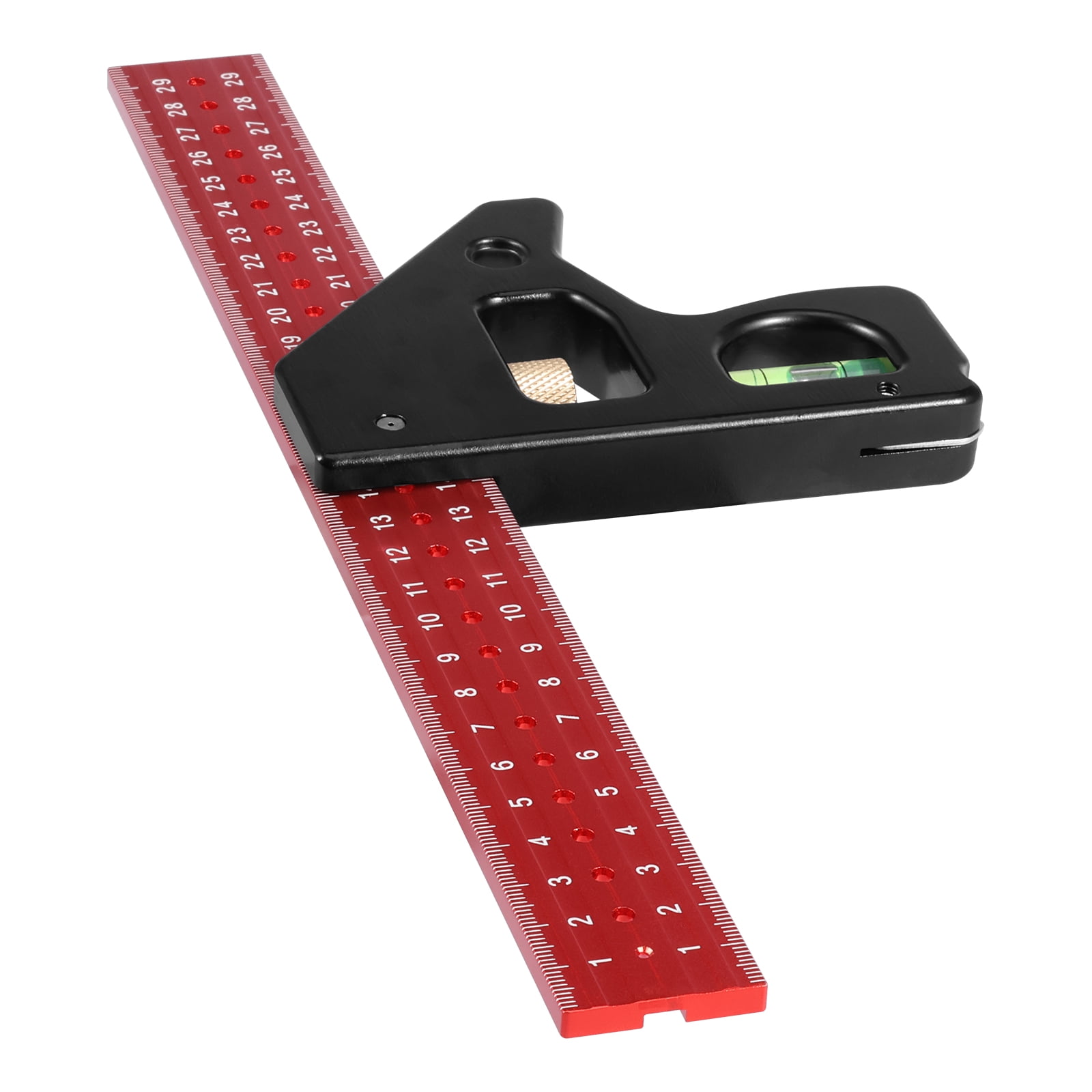 AEVXKHI Square Woodworking Ruler, Aluminium Alloy Thickened Square ...