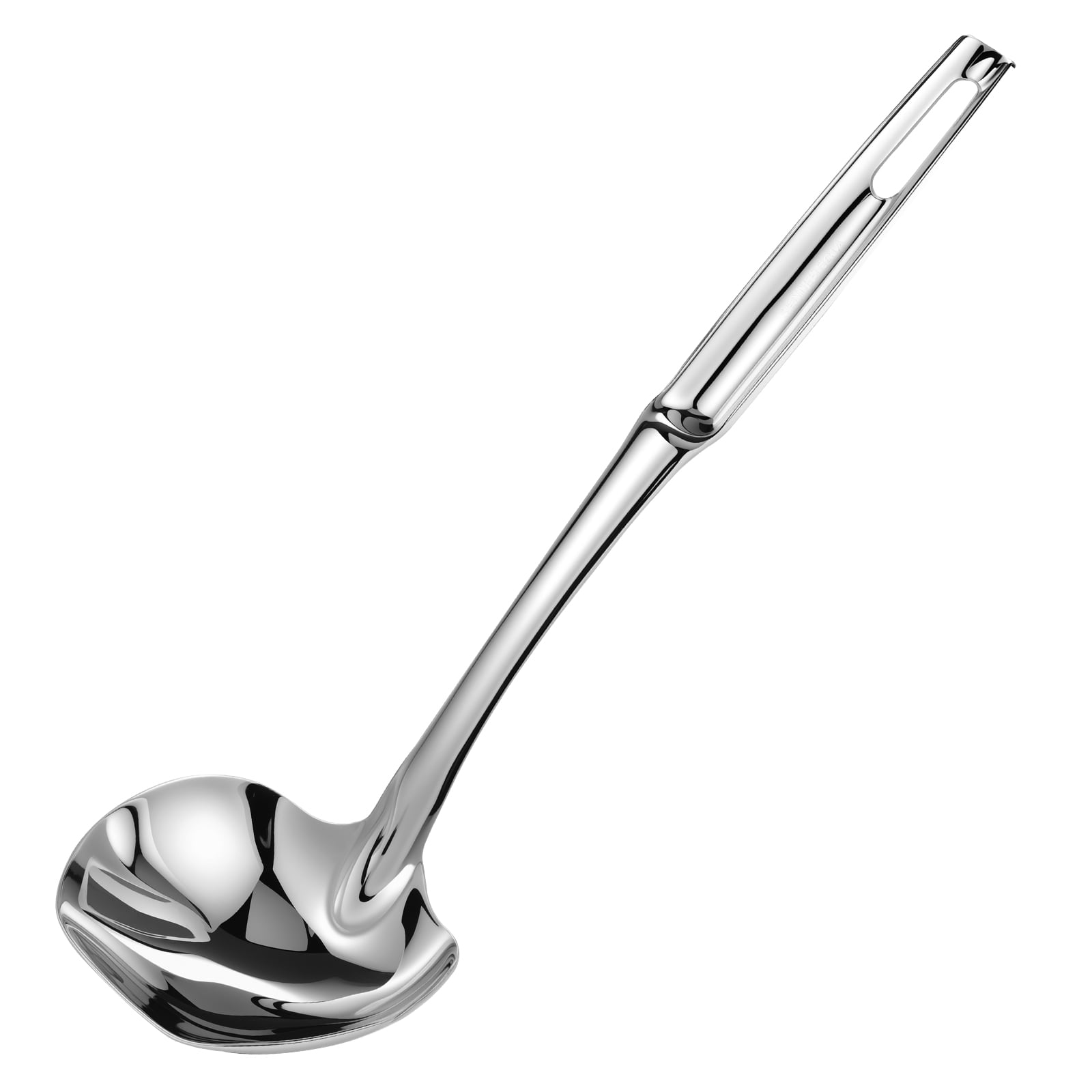 AEVXKHI Stainless Steel Ladle, Sturdy Metal Serving Spoon, Hotpot Soup ...