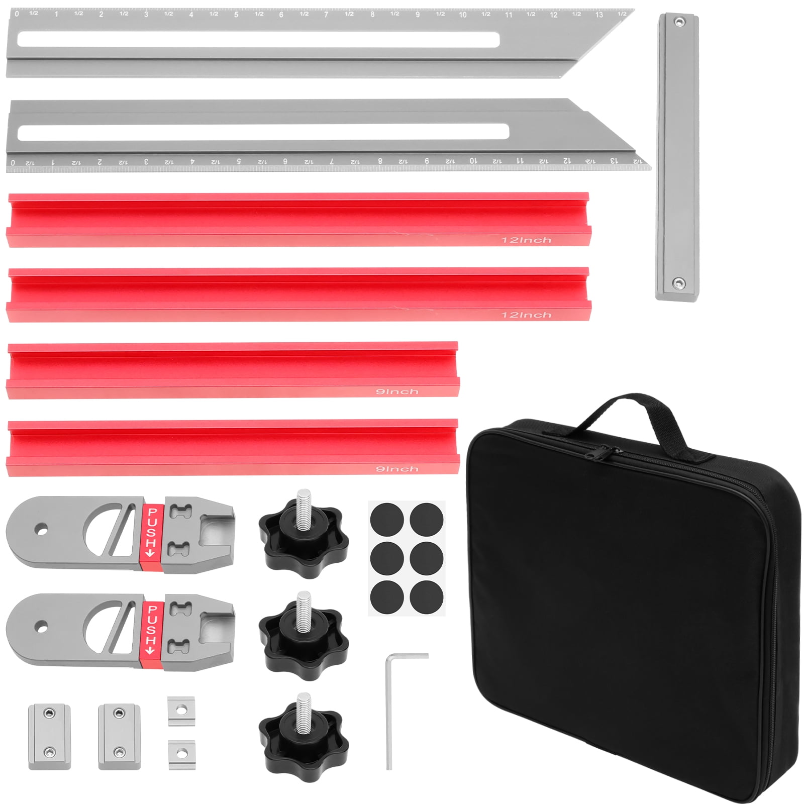 AEVXKHI Stair Treads Template Tool, Adjustable Stair Gauge Measuring ...