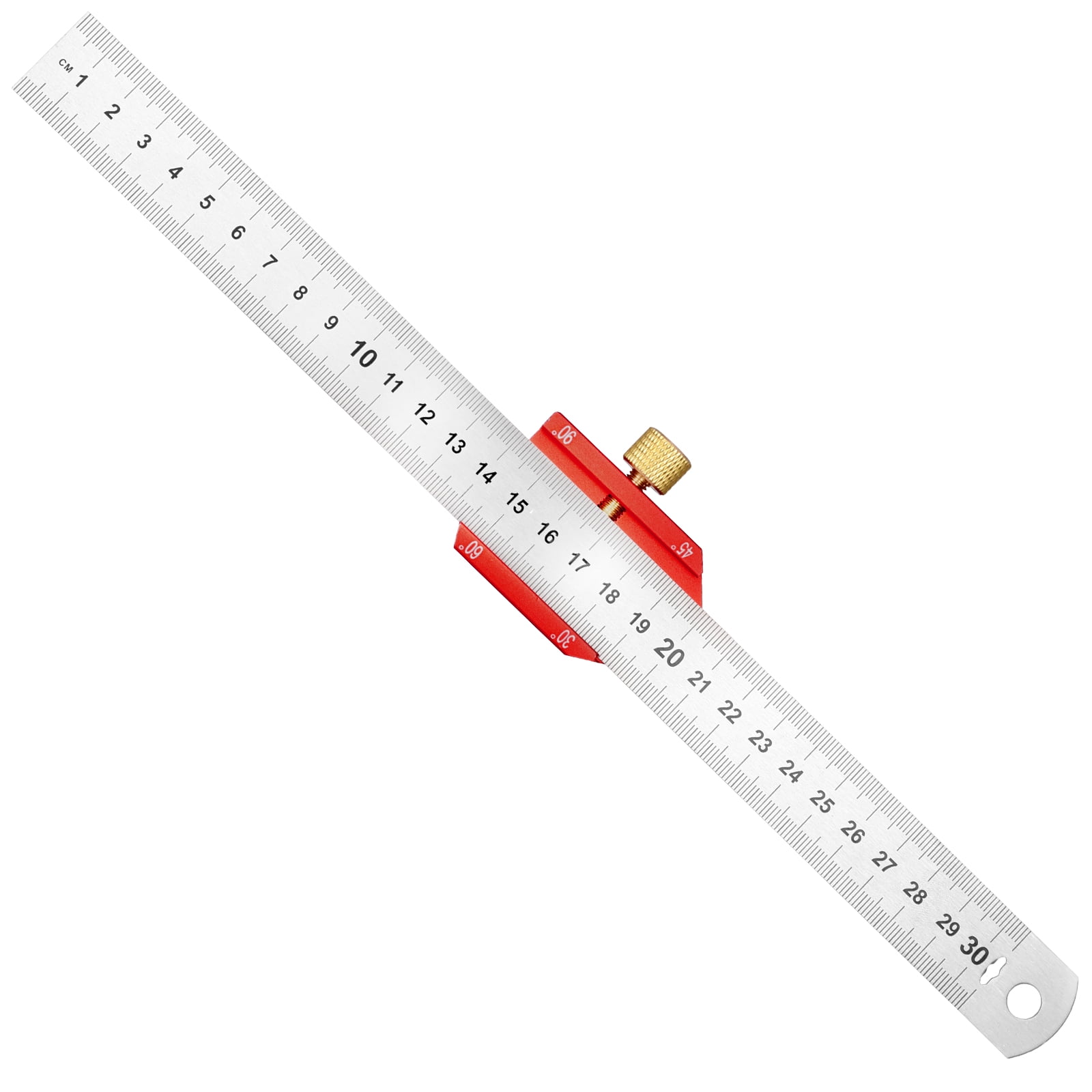AEVXKHI T Type Scribing Rulers, Stainless Steel Woodworking Ruler High ...