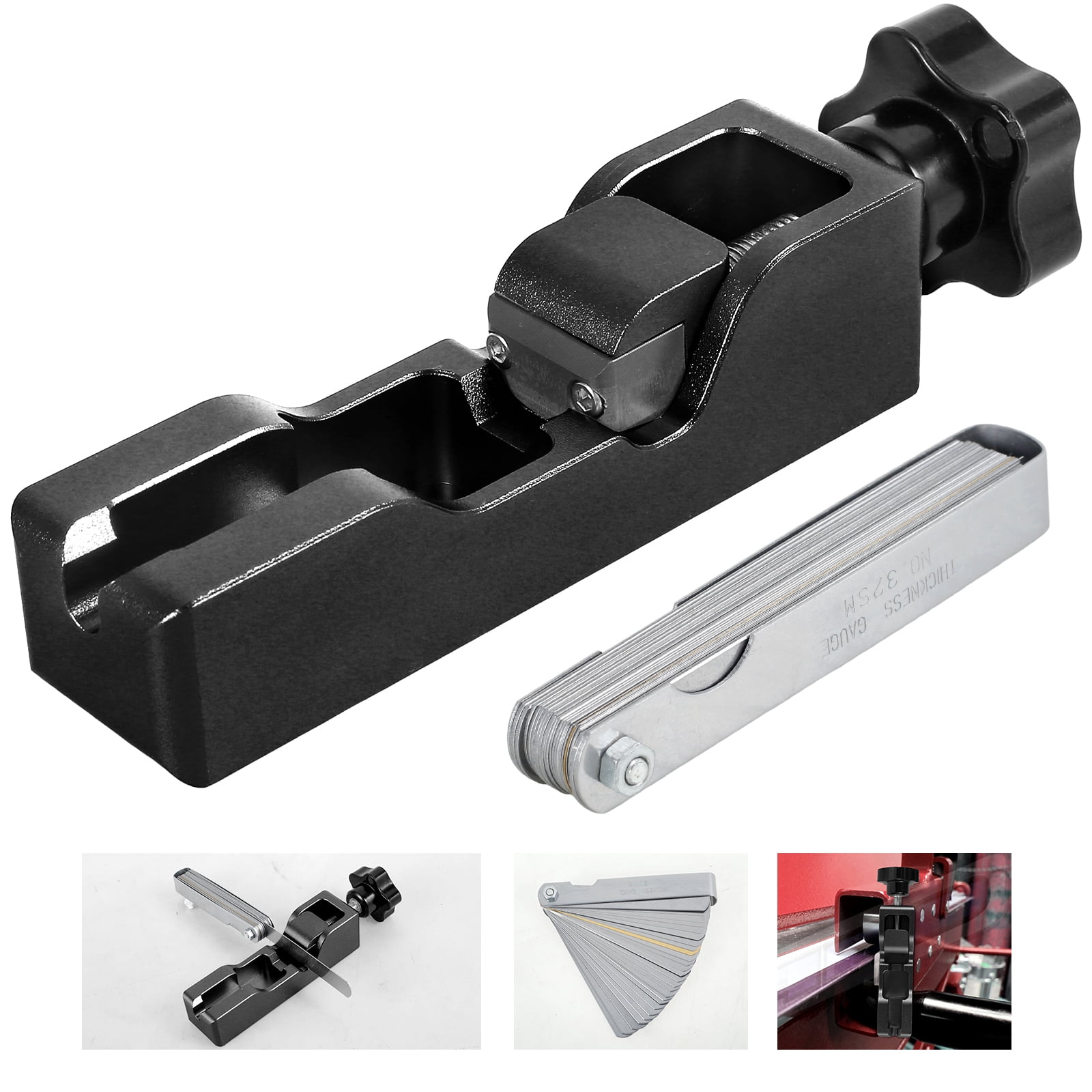 AEVXKHI Universal Spark Plug Gap Adjustment Tool with Feeler Gauge ...