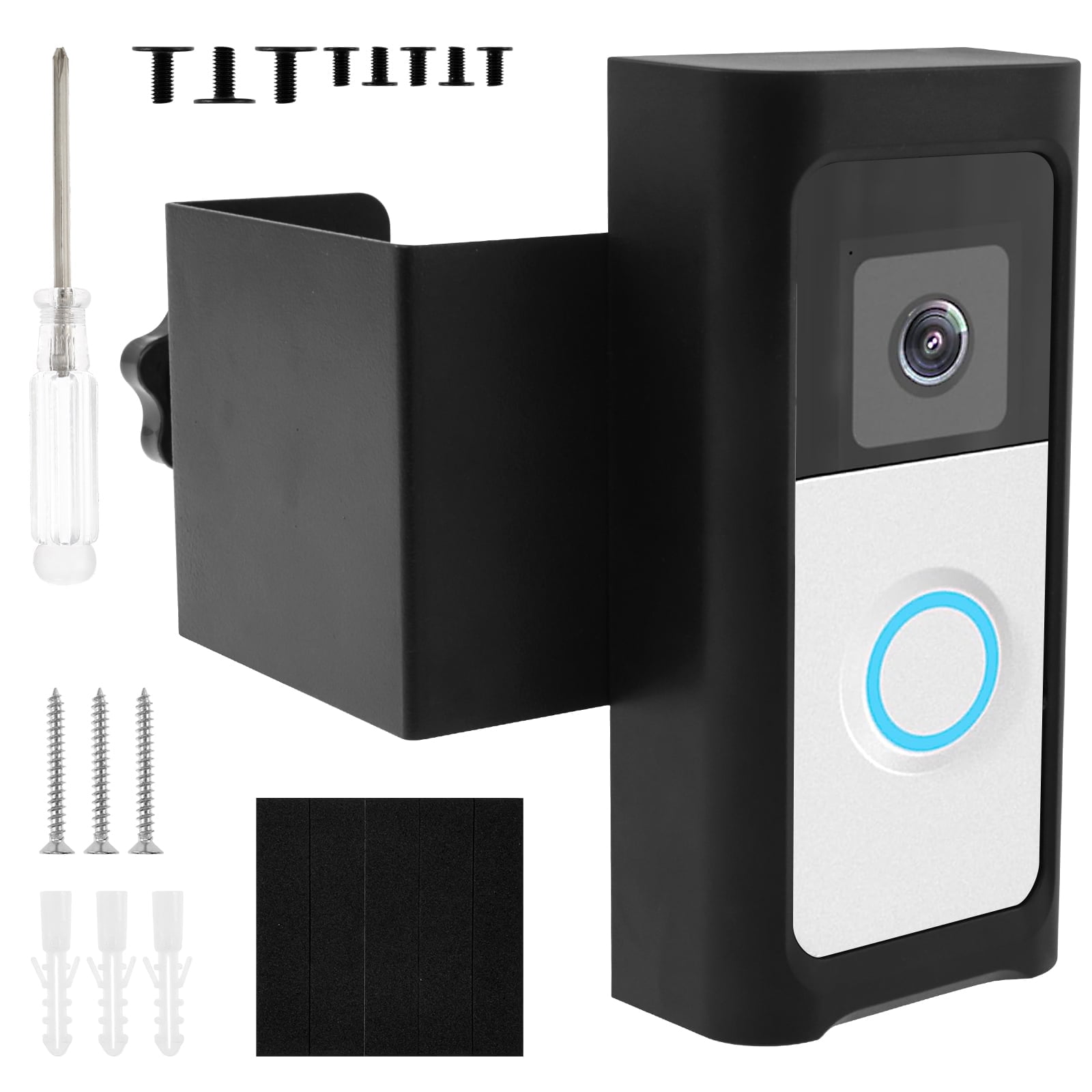 AEVXKHI Video Doorbell Mount, Anti Theft Camera Doorbell Mount, No ...