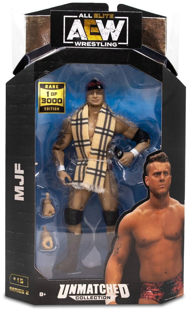 AEW All Elite Wrestling Unrivaled Collection Series 2 MJF Action Figure (1 of 3000) - Walmart.com
