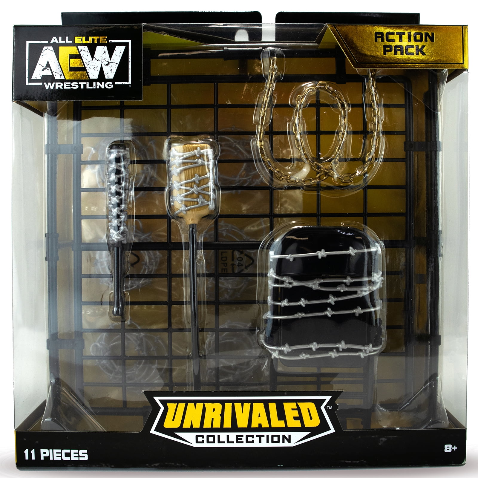AEW Barbed Wire Accessory Pack Jazwares Wrestling Action Figure ...