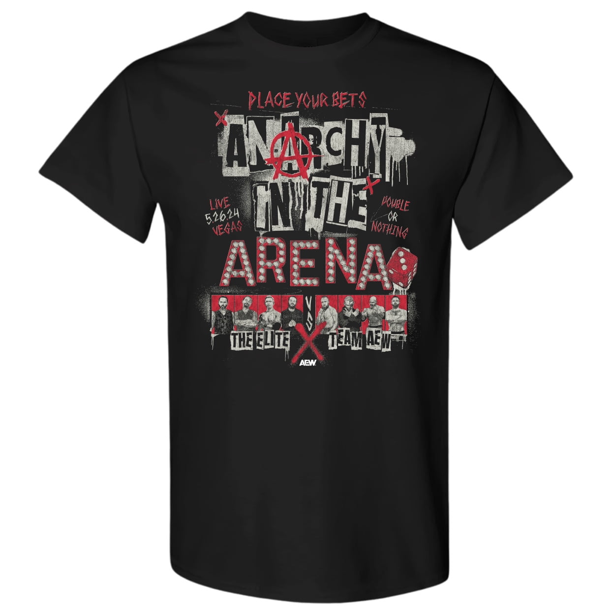 AEW DON 2024 - ANARCHY IN THE ARENA AEW T-Shirt - Walmart.com