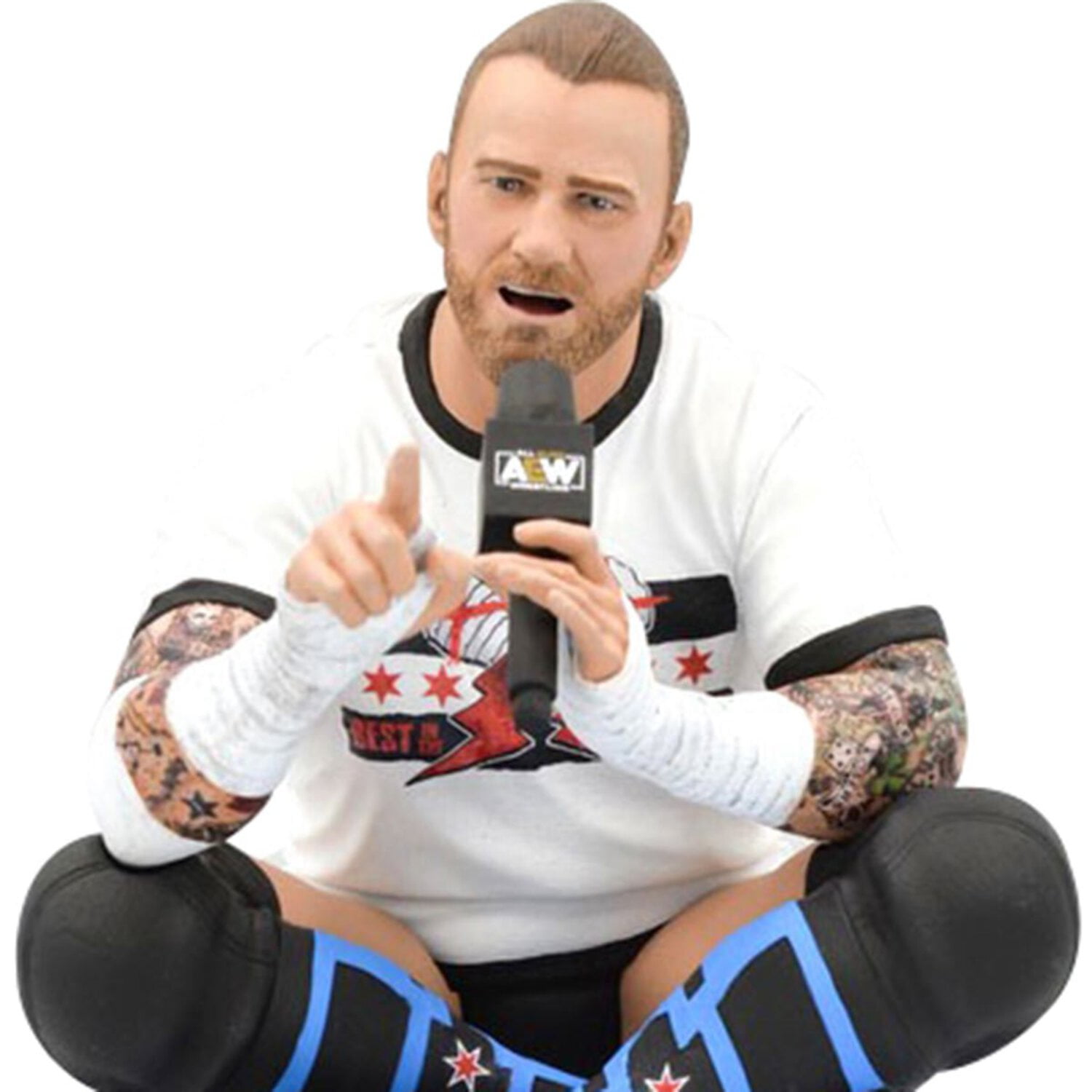 Free Shipping! Diamond Select - AEW - Gallery CM Punk PVC Statue ...