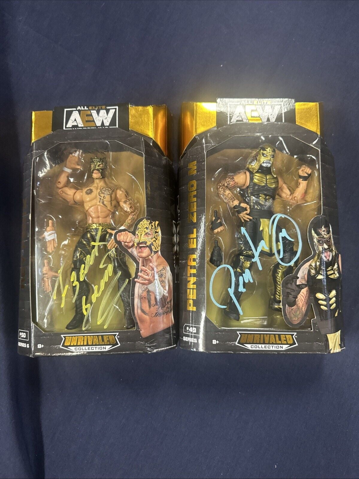 AEW Lucha Bros signature Figures Both Penta And Rey Fenix Series 6 ...