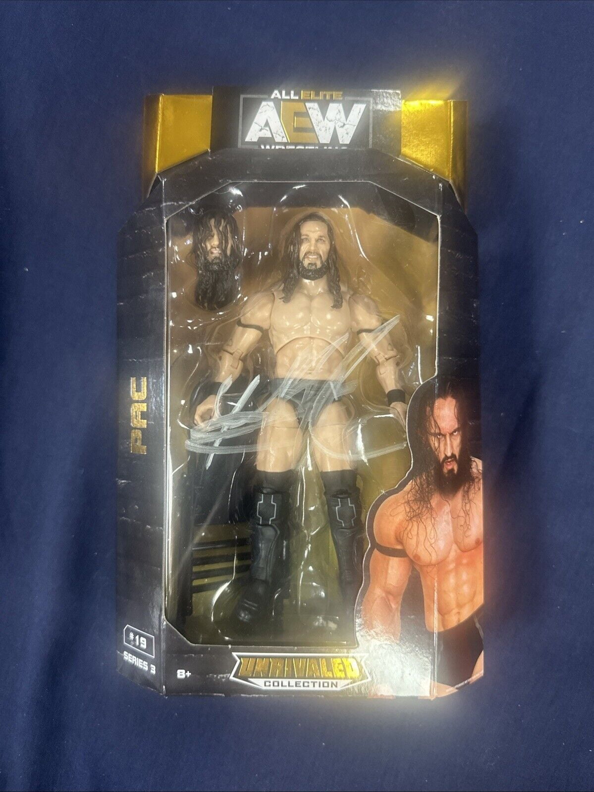 AEW PAC Series 3 #19 signaturegrpahed Figure - Walmart.com