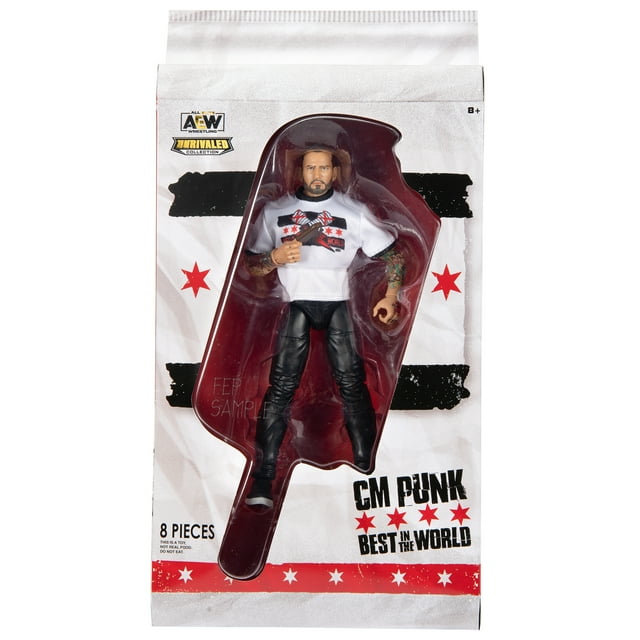 Jazwares' First Dance CM Punk AEW Ringside Exclusive - Ice Cream Bar ...