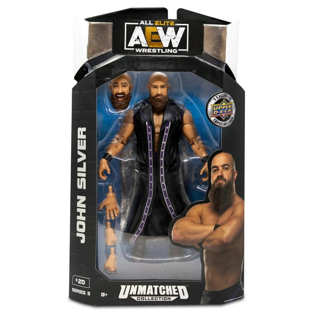 AEW Unmatched - All Elite Wrestling - 6 inch John Silver Figure with Accessories - Walmart.com