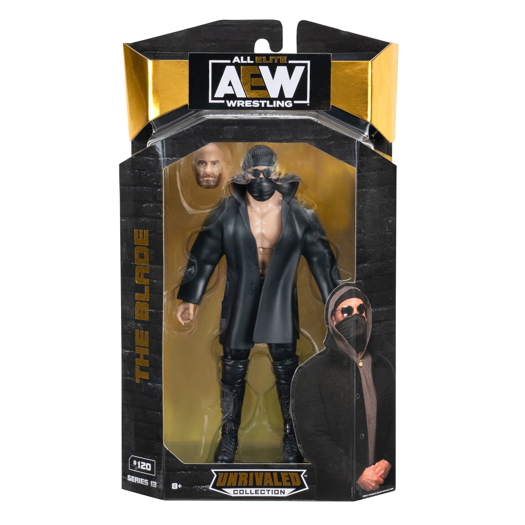 AEW Unrivaled The Blade - 6 inch Figure with Entrance Jacket and ...