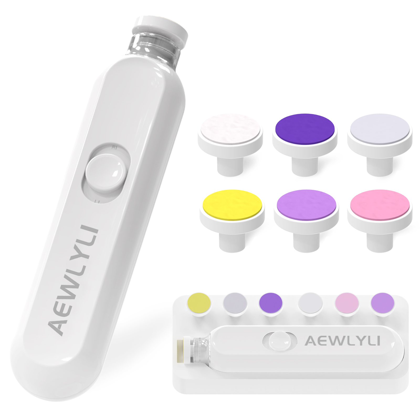 Baby Nail Clippers Safe Electric Baby Nail Trimmer, Baby Nail File Kit ...