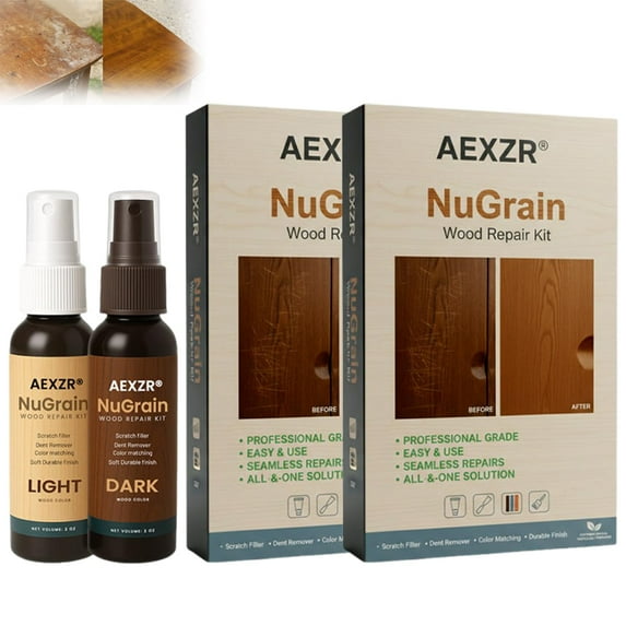 AEXZR NuGrain Wood Repair Kit, Professional Wood Floor Scratch Repair ...