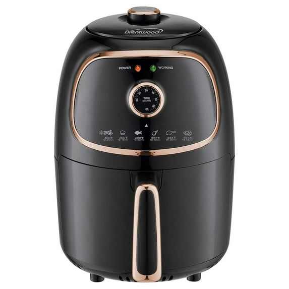 AF-202BKC Small Electric Air Fryer, Timer & Temp. Control, 2-Liter ...