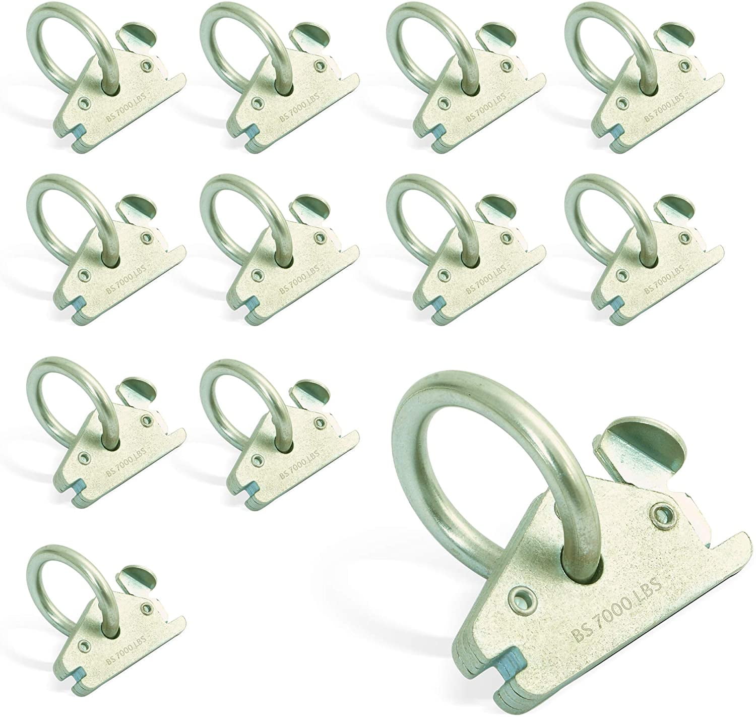 AFA Tooling E-Track O-Ring Tie Down Anchors w/ 2300LB Load Limit, Slip ...