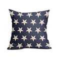 AFACUHX 1PC Patriotic Theme Decorative Throw Pillow Cover 18x18Inch ...