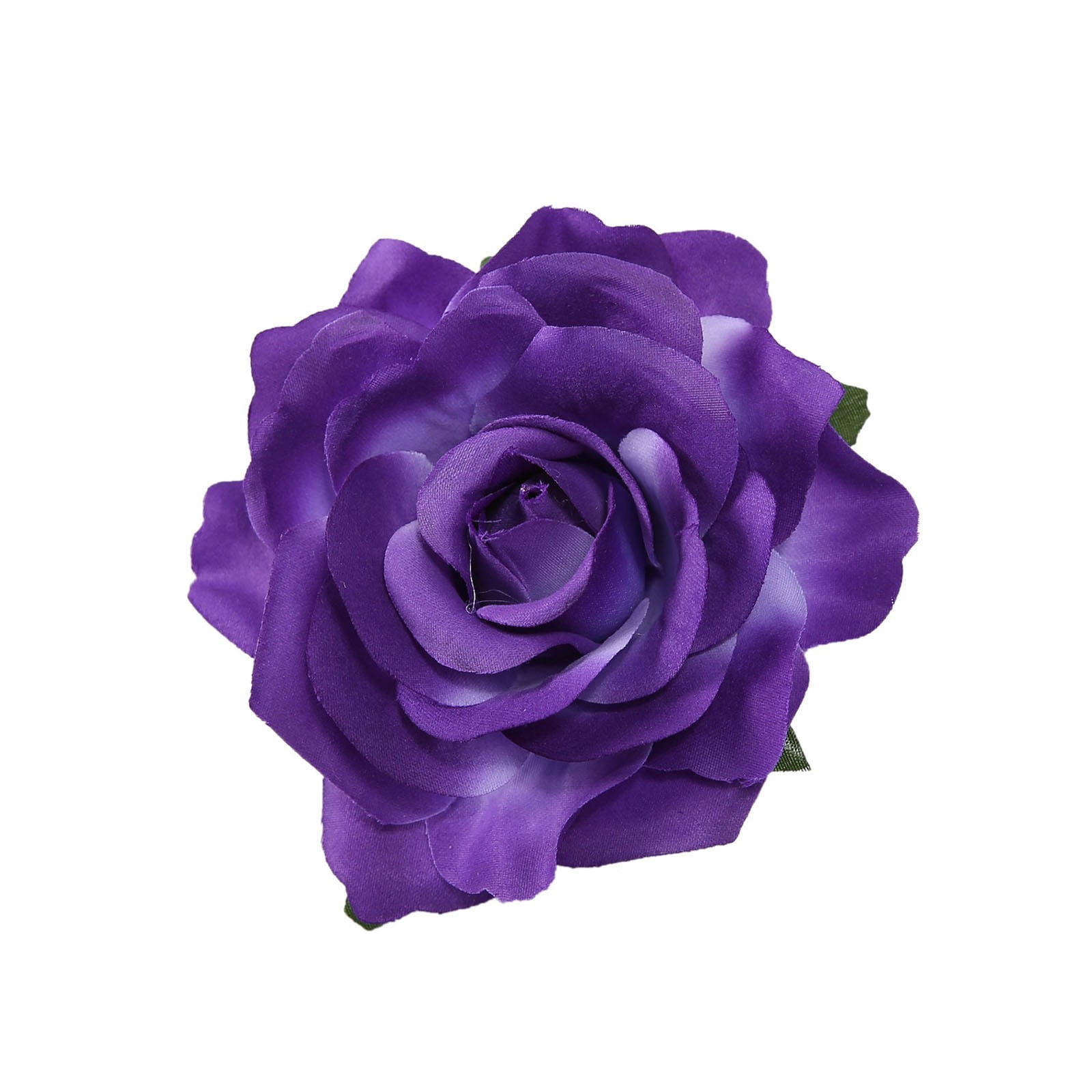 AFACUHX 1PC Rose Flower Brooch Petal Hair Pins 4.3Inch for Women Flower ...
