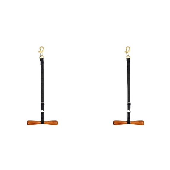AFACUHX 2PC Saddle Shaped T-Shaped Hanger Adjustable Rustic Portable ...