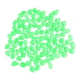 AFACUHX 300Pcs Outdoor Luminous Stones with Smooth Surface Long-Lasting ...