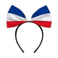 AFACUHX 4PC Adjustable Football Fan Headband Bow Hair Band Soft Durable ...