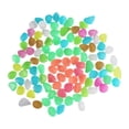 AFACUHX 600Pcs Outdoor Luminous Stones with Smooth Surface Long-Lasting ...
