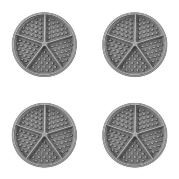 AFACUHX Food Grade Silicone Waffle Mold Non Stick Baking Tray Heat ...