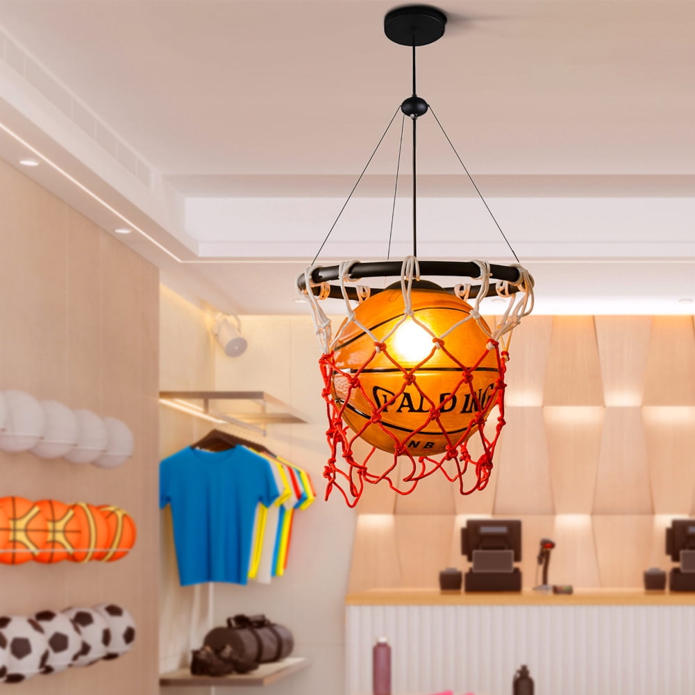 AFANQI Basketball Hanging Light Boys Room Modern Pendant Lighting for ...