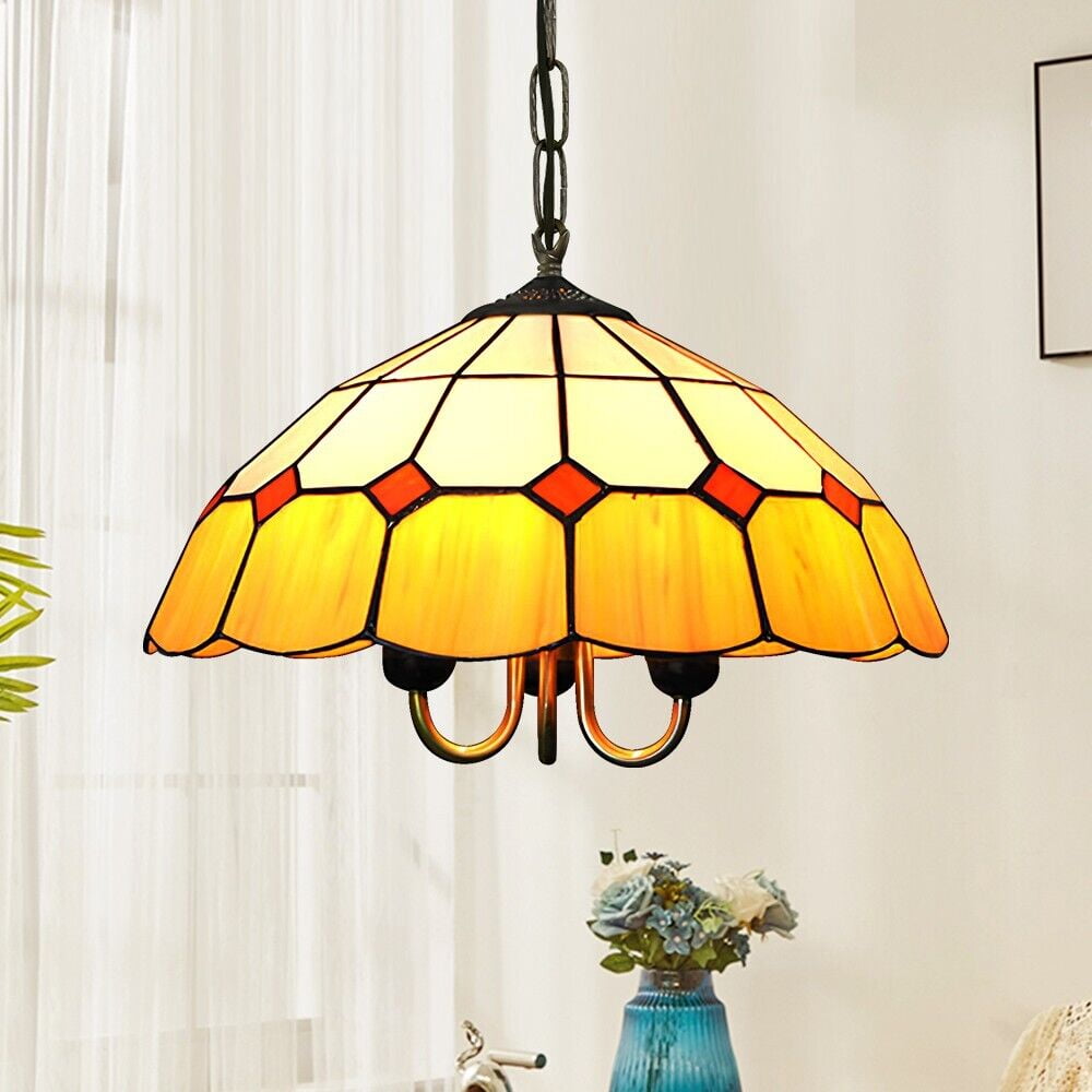 Stained Glass Bar Light