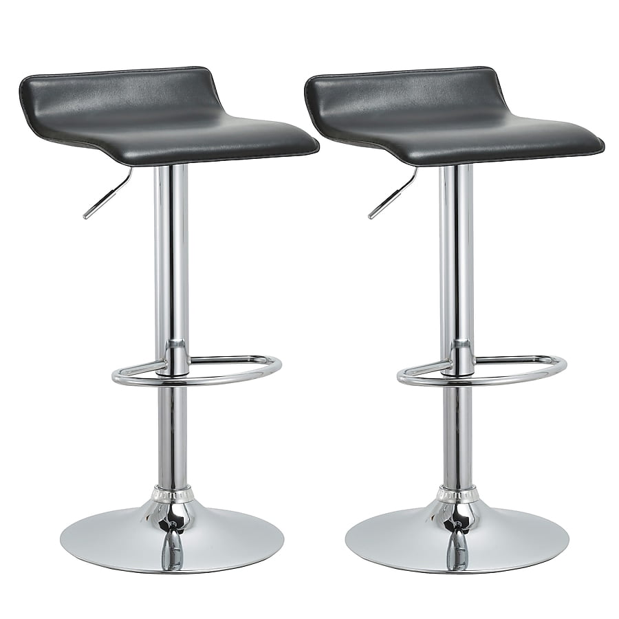 AFANSO Height Adjustable Bar Stools with Footrest,Swivel Counter Bar ...