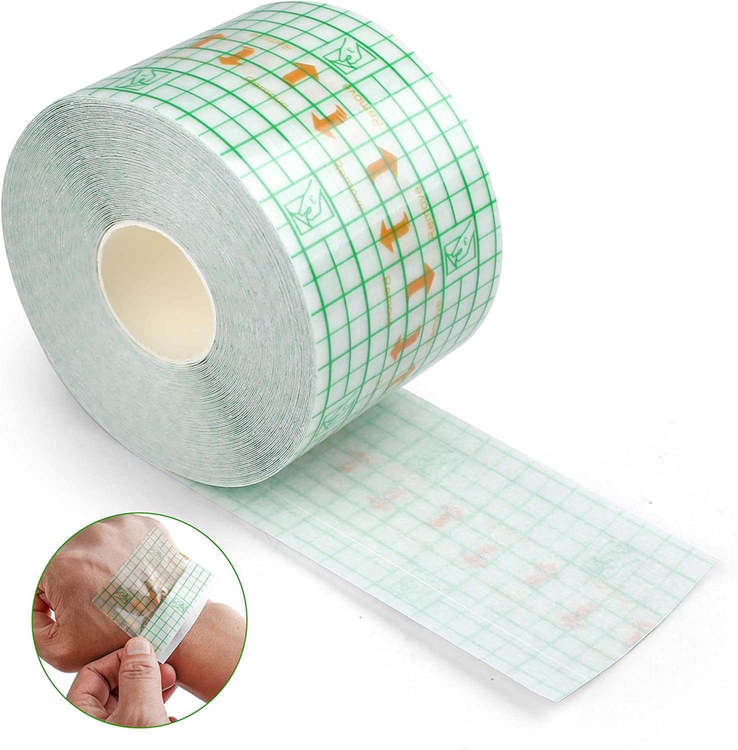 Clear adhesive bandages store
