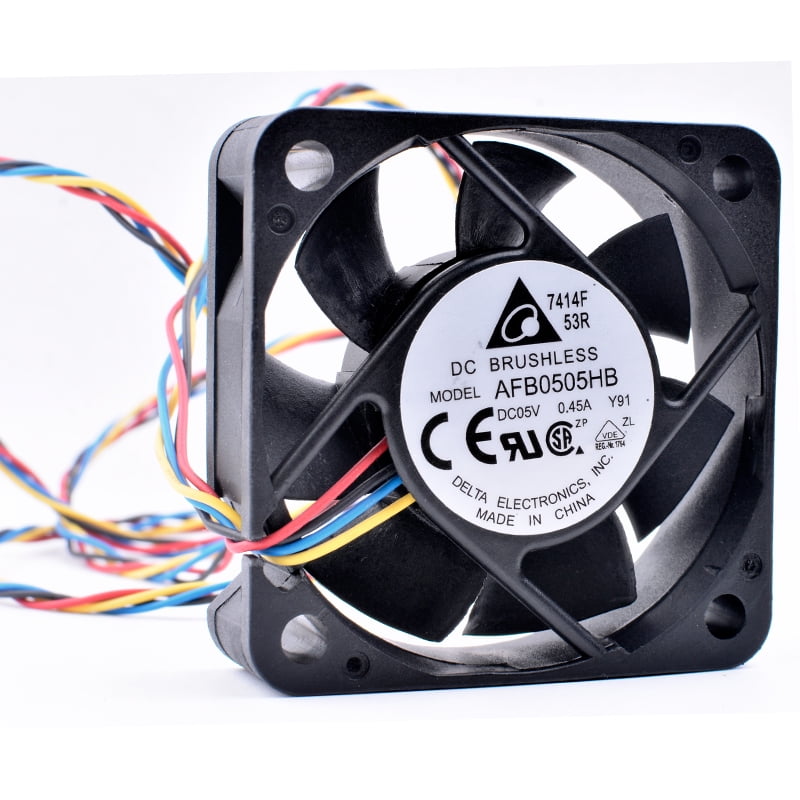 AFB0505HB 5cm 50mm fan 50x50x15mm DC5V 0.45A 4 lines cooling fan ...