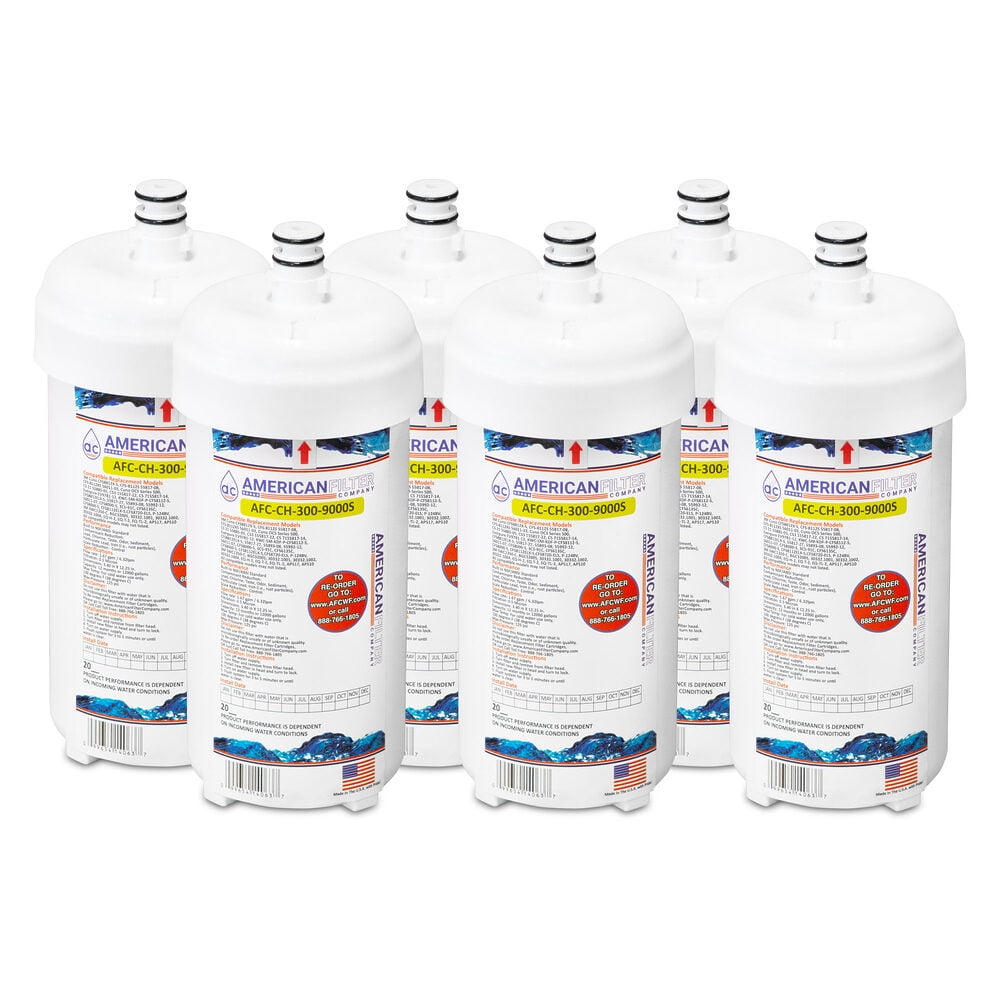 AFC® #AFC-CH-104-9000 Water Filter Made in USA -6 Filters - Walmart.com