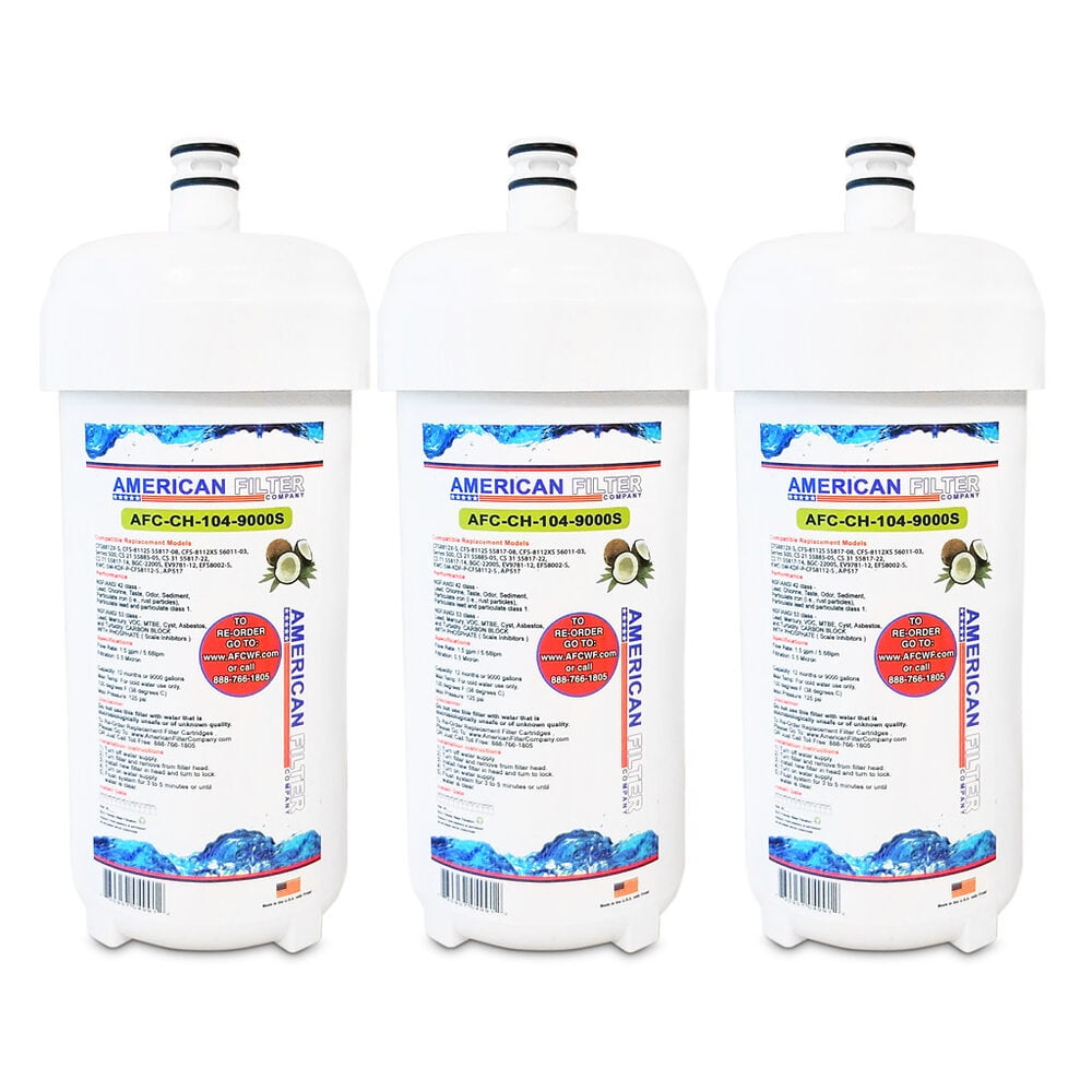 AFC® #AFC-CH-104-9000S, Compatible with BevGuard BGC2300SS Water Filter ...