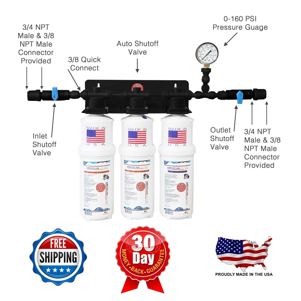 AFC Brand , Water Filter System , Model # AFC-3S-27S , Compatible with ...