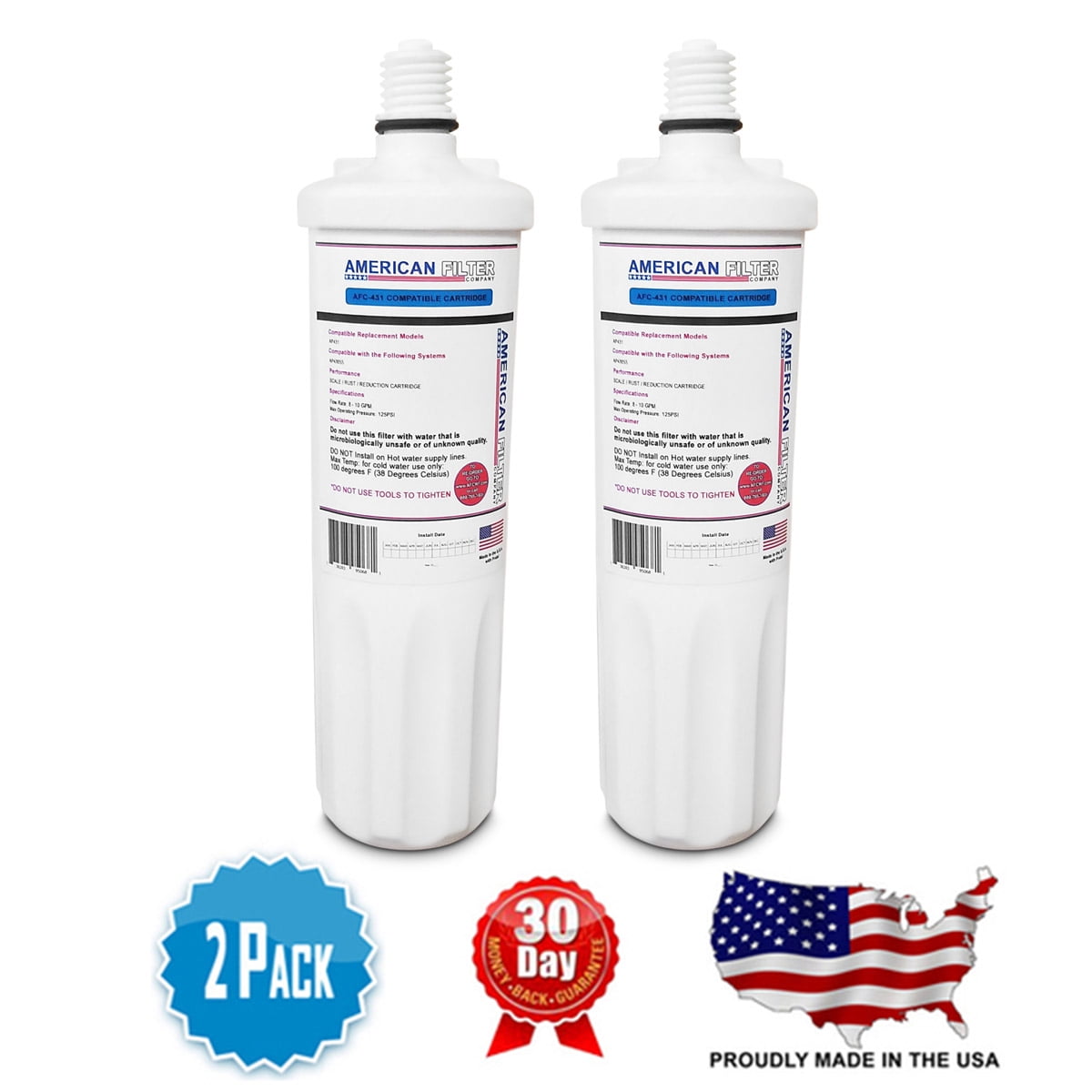 AFC Brand , Water Filters , Model # AFC-431 , Compatible with 3M ...