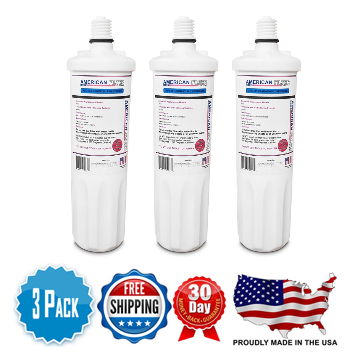 AFC Brand , Water Filters , Model # AFC-431 , Compatible with 3M ...