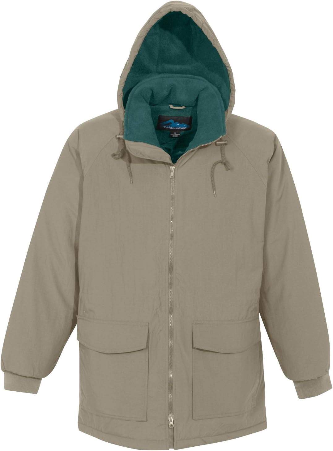 AFC Men's 3/4 Length Parka Jacket Windproof & Water Resistant Big ...